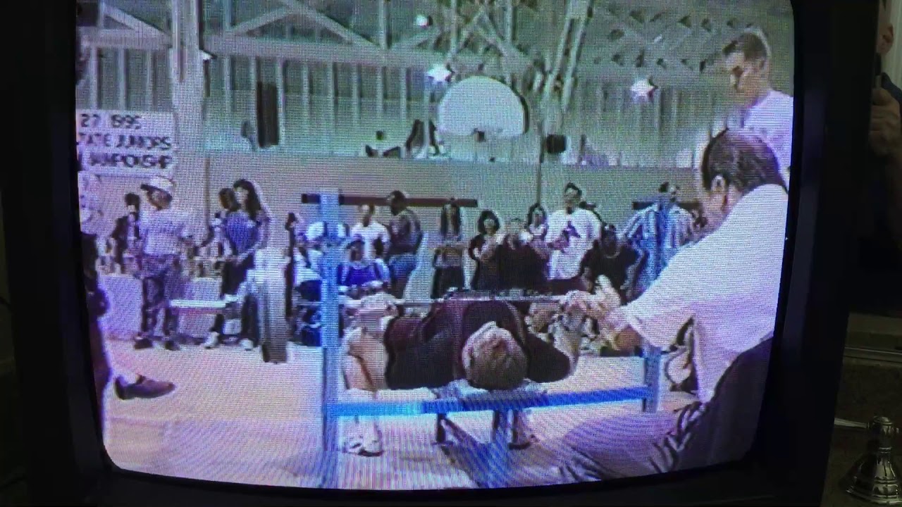 1995 USPF California State Powerlifting Championships Opening Bench ...