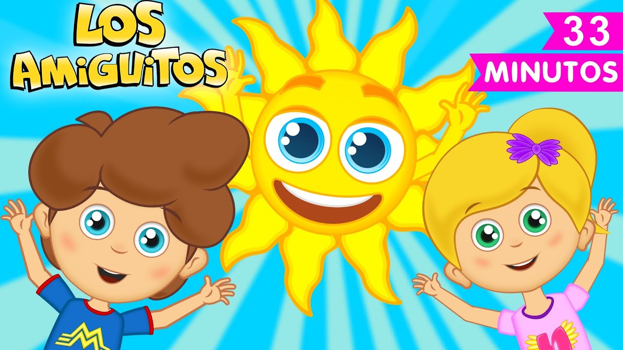 Buenos Dias canción infantil colección | Los Amiguitos Canciones ...