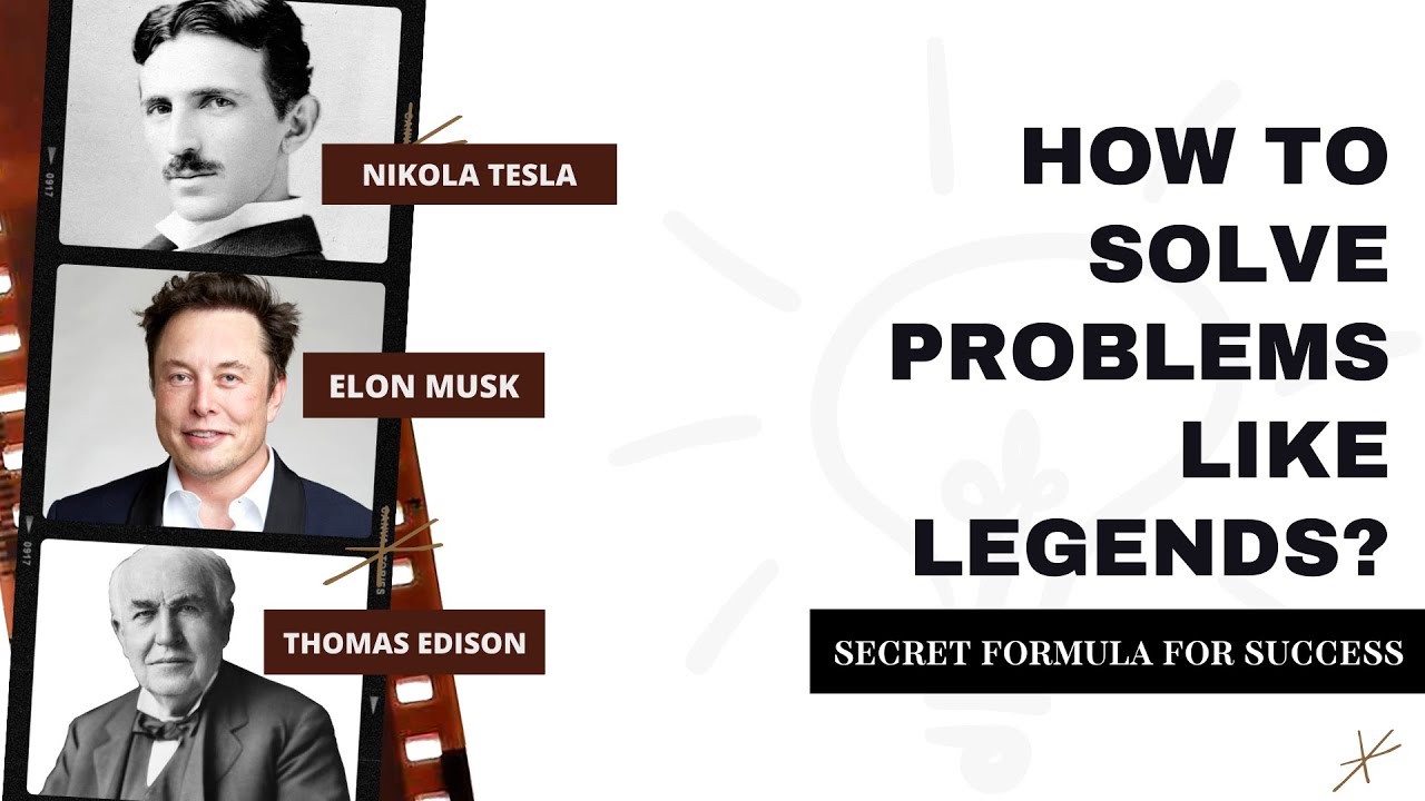 How To Solve Problems Like Elon Musk? | Secret Formula For Success ...