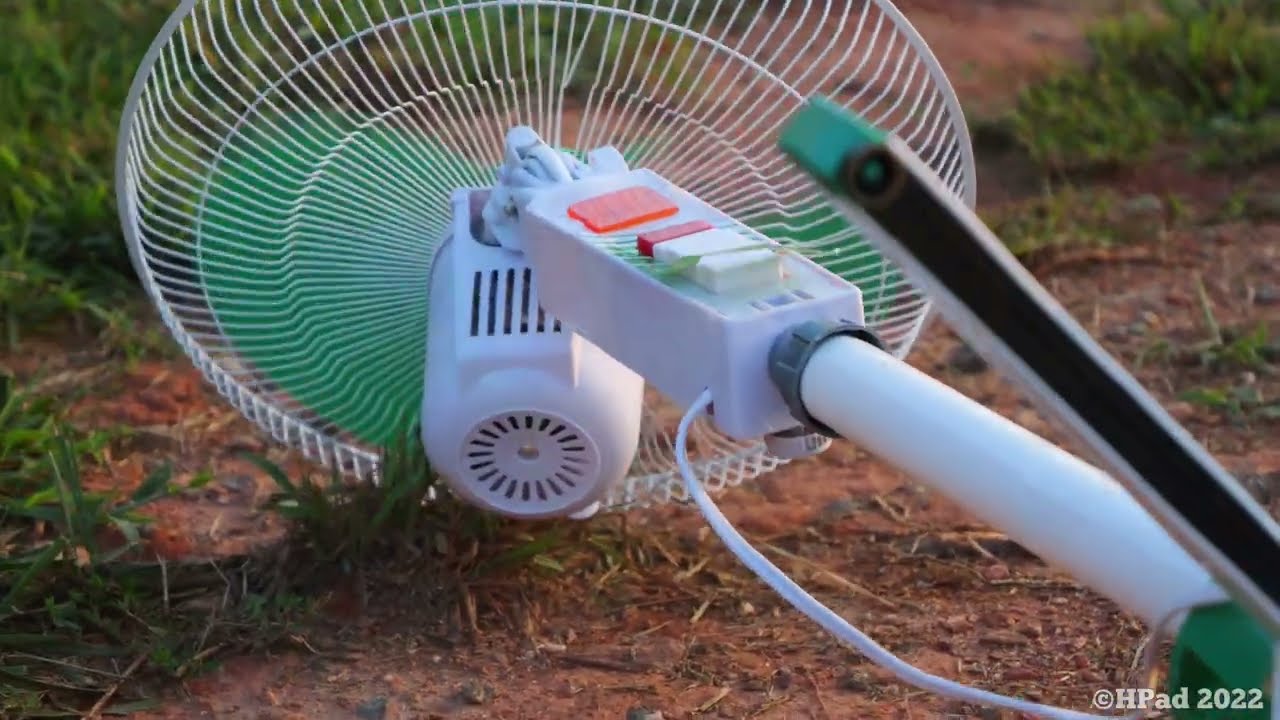 Generic Stand Fan Destruction - YouTube