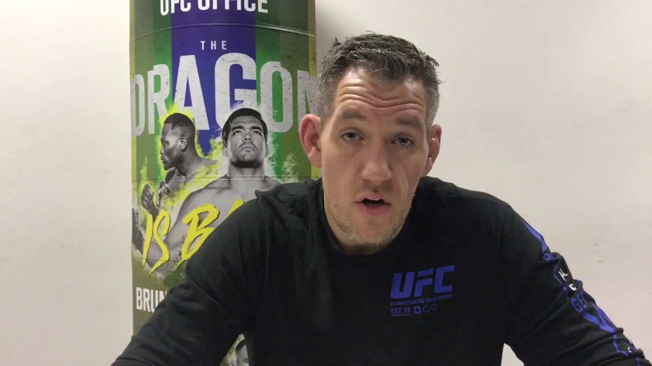 Christian Colombo Pre-Fight for UFC Brazil - YouTube