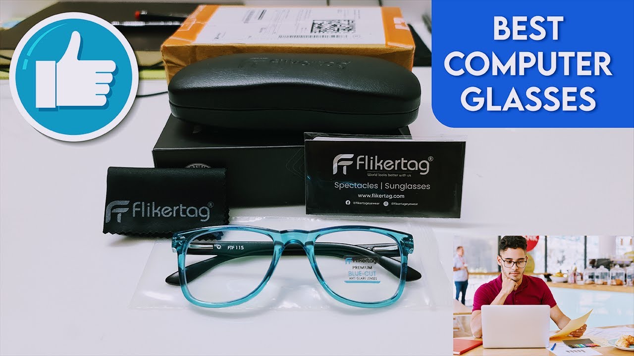 Best Computer Glasses by Flikertag | BlueLight Filter| Blue Cut ...