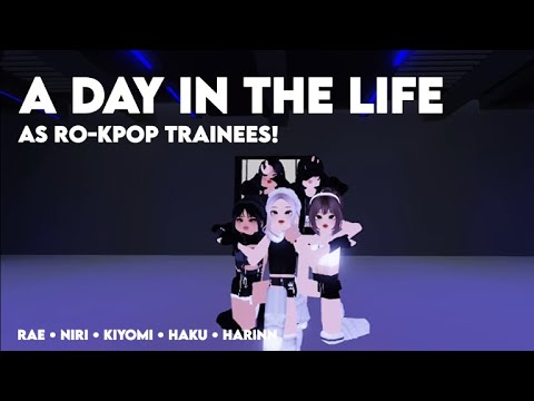 🤍 A day in the life of RO-KPOP Trainees! 🎤 (W/ Friends!) - YouTube