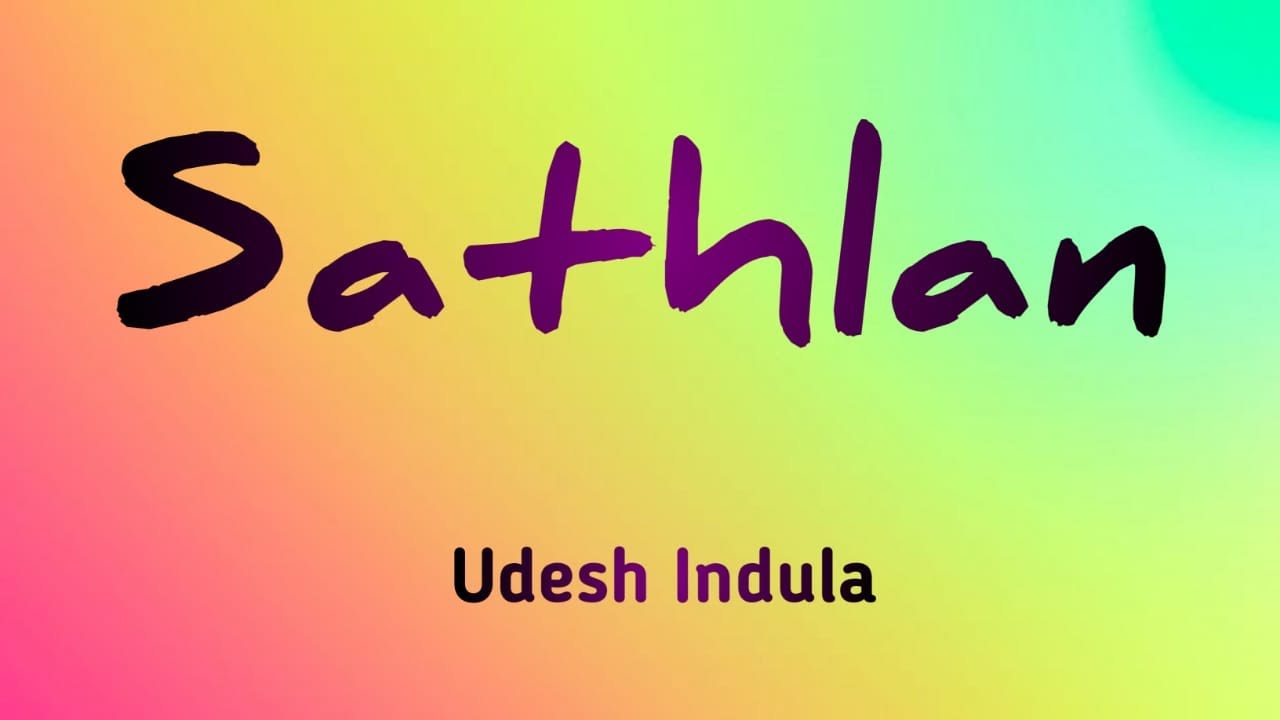 Sathlan | Udesh Indula | Official Music | Music Space ,Subscribe - YouTube