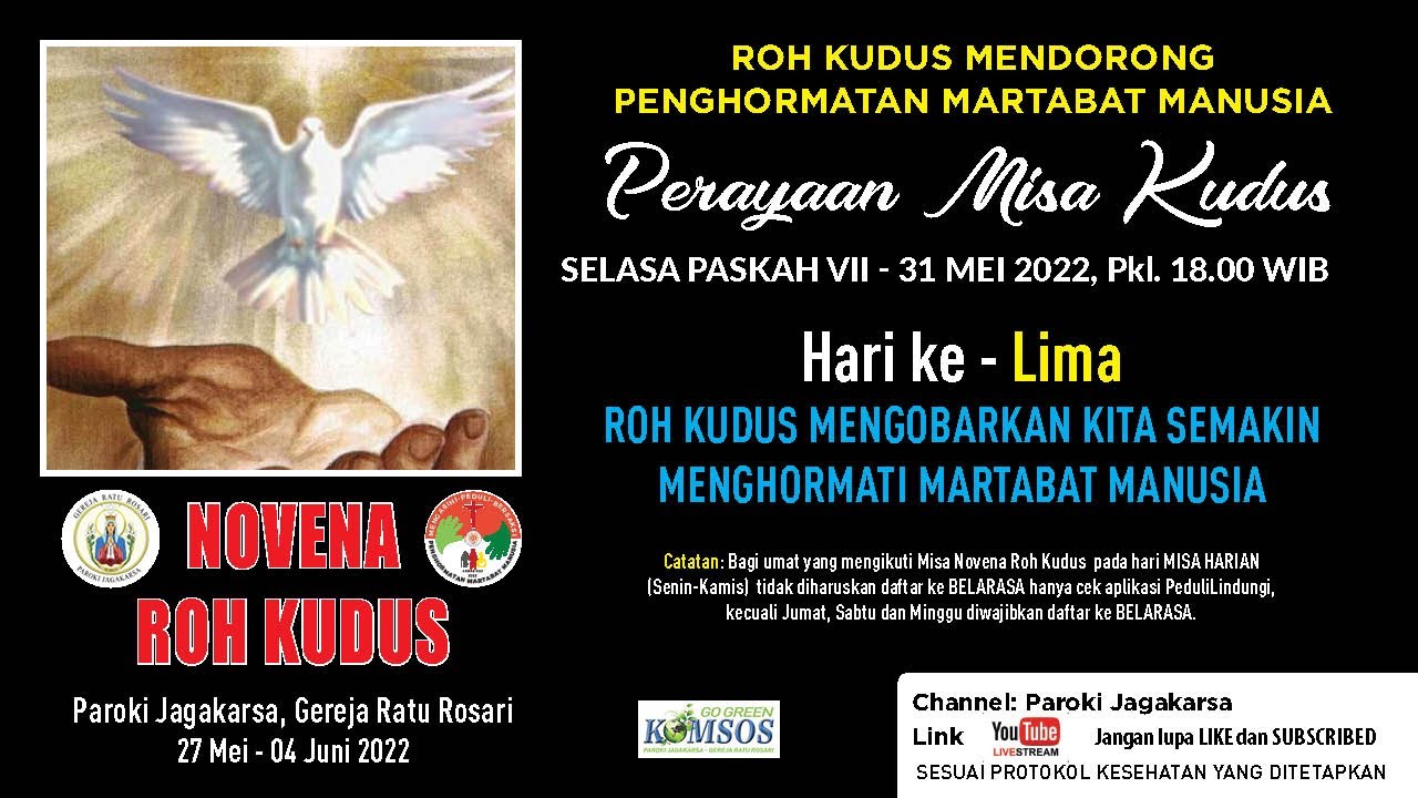 Perayaan Misa Novena Hari Ke 5 Kapel Desa Putera Youtube