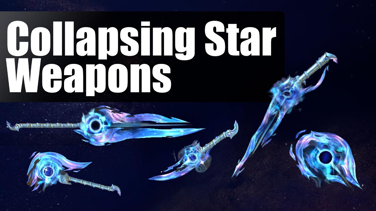 GW2 - Collapsing Star Weapon Preview - YouTube