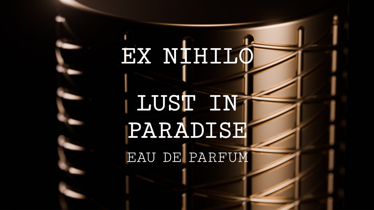 EX NIHILO perfume 3d promo 2025 | palitra.digital - YouTube