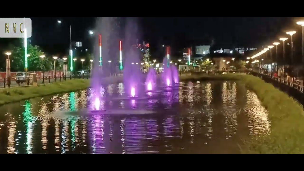 MBB College LAKE NIGHT VIEW || AGARTALA || TRIPURA - YouTube