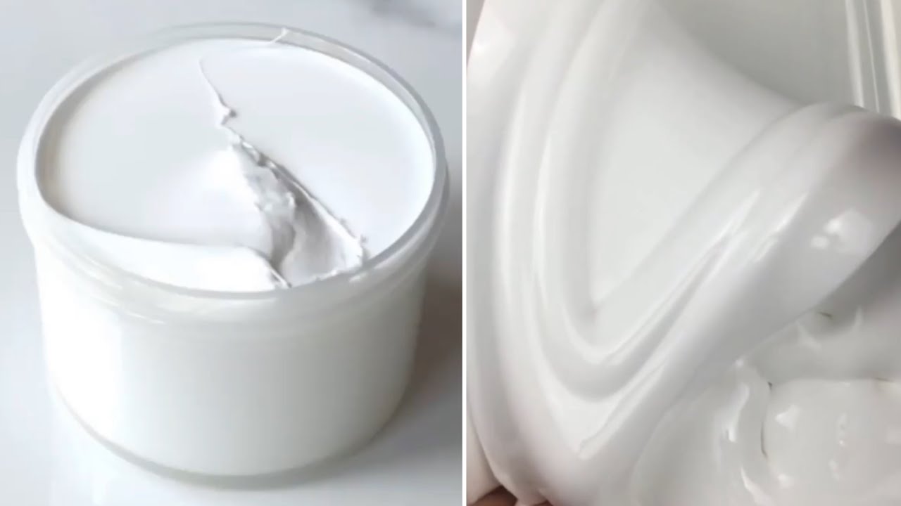 White slime Best satisfying ASMR compilation - YouTube