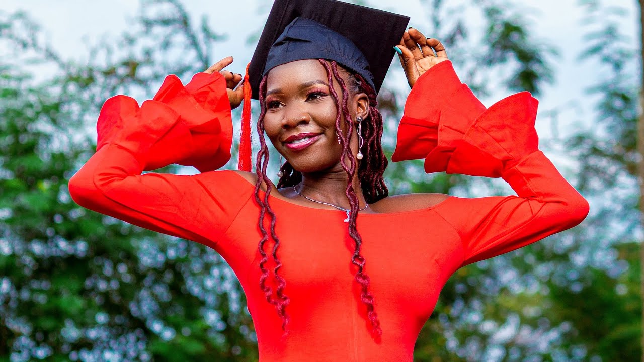 Congratulations Brenda - Graduate of Lira University - YouTube