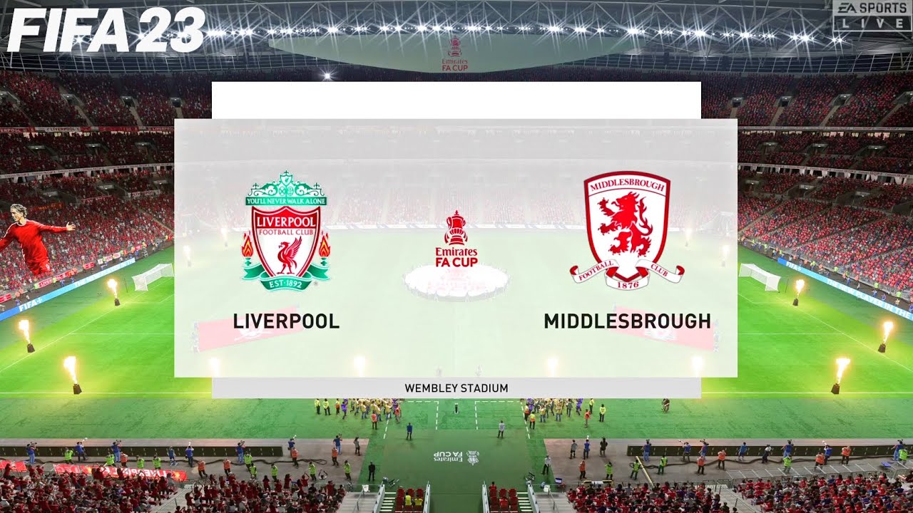 FIFA 23 | Liverpool vs Middlesbrough - The Emirates FA Cup - PS5 Full ...