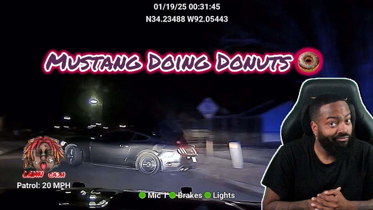 MUSTANG DRIVER WITH A SMOOTH GETAWAY (REACTION) - YouTube