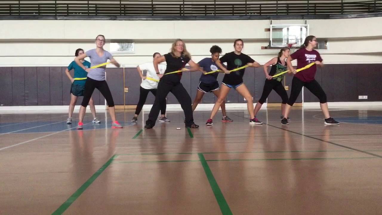 Dynaband Fitness with fun music - YouTube