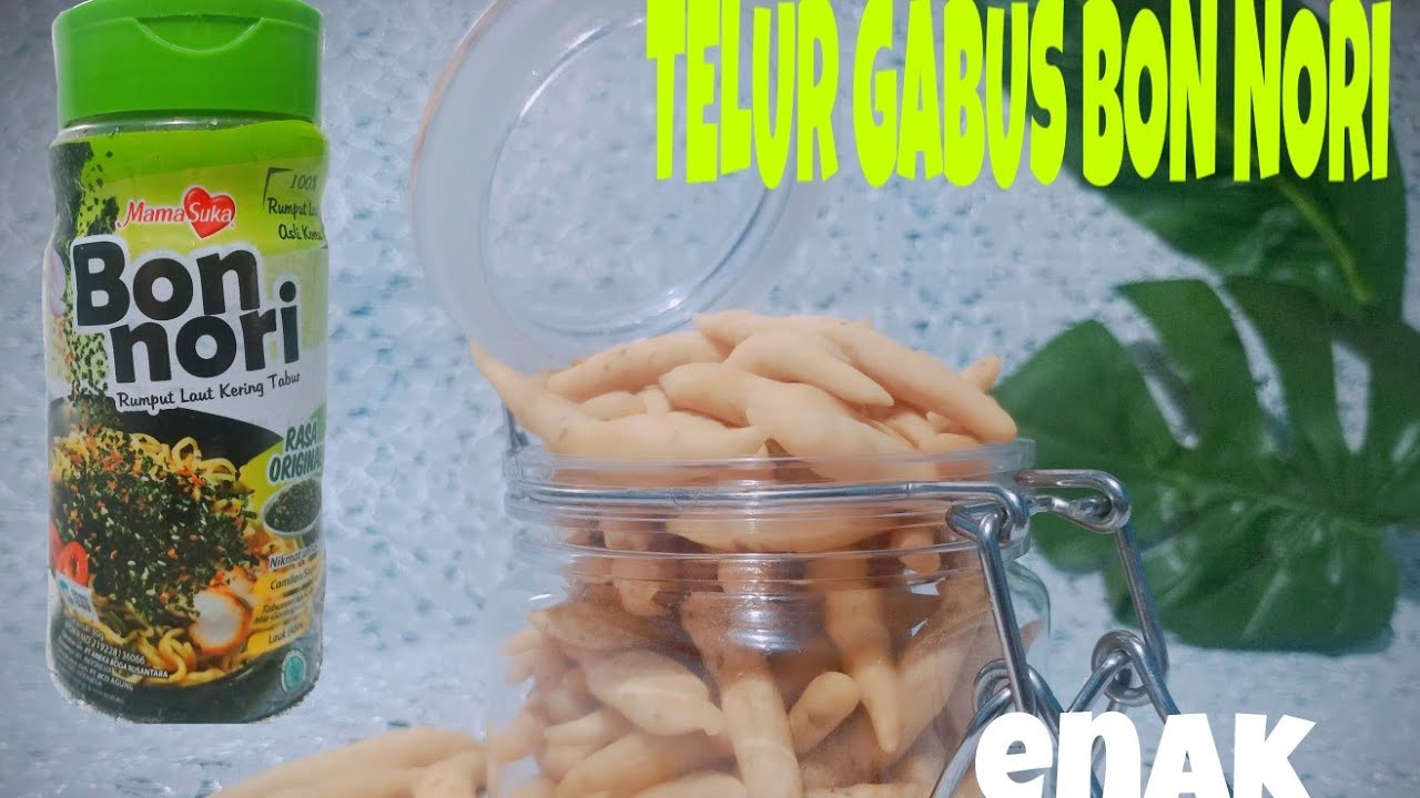 GAMPANG BANGET!!! RESEP TELUR GABUS BONNORI #DIRUMAHAJA - YouTube