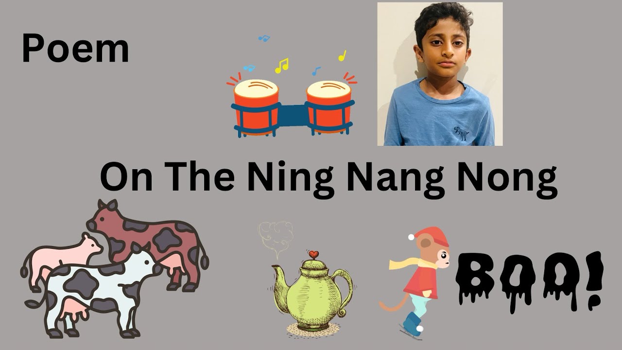 Kritin And Rihaan - On the Ning Nang Nong Poem - YouTube