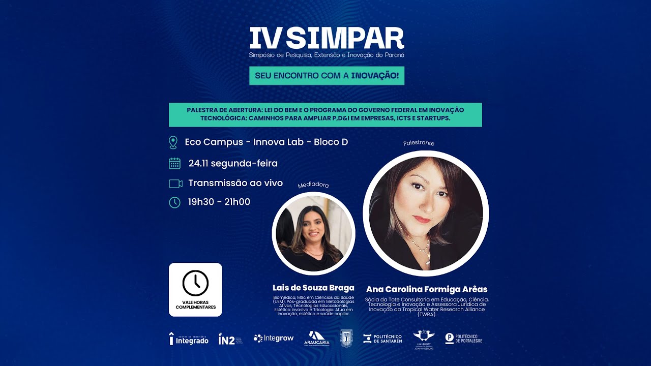 IV SIMPAR - PALESTRA DE ABERTURA PRESENCIAL - YouTube