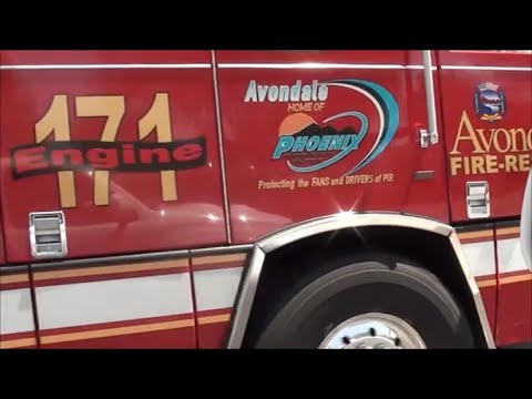 Arizona Fire Truck - Avondale, Arizona Engine 171, Red Fire Truck - YouTube