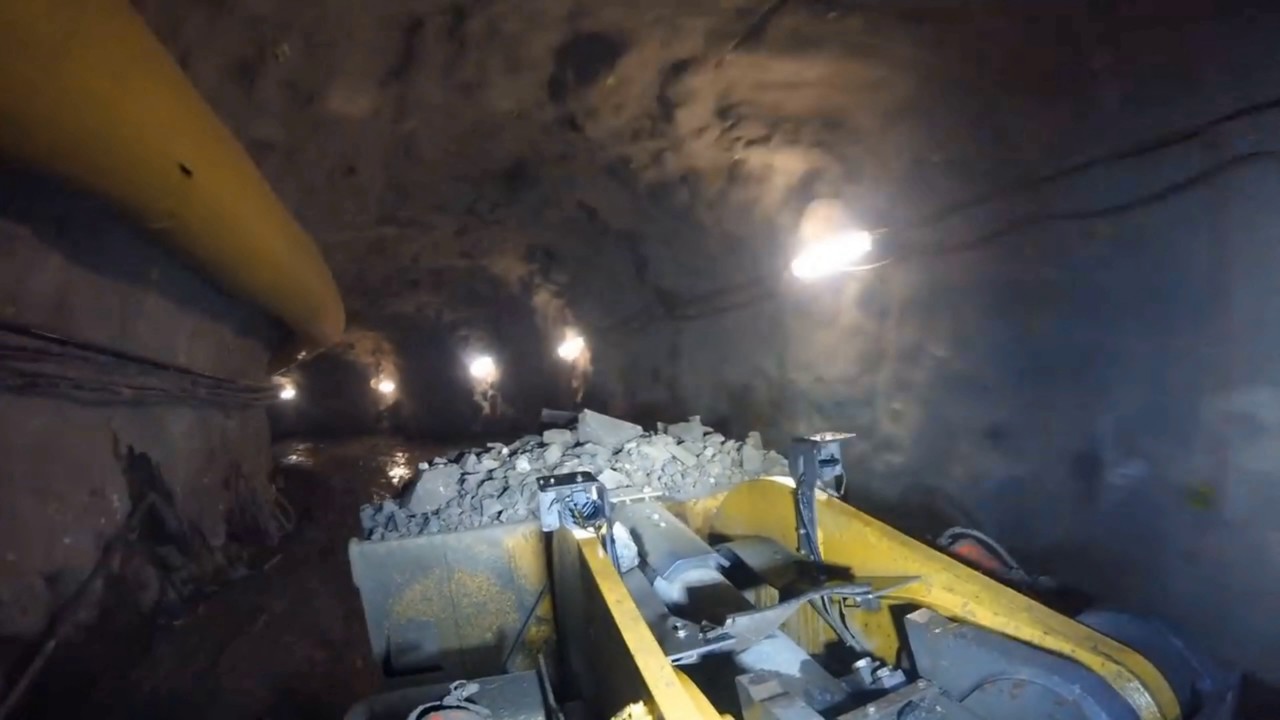 Mucking Demo - YouTube