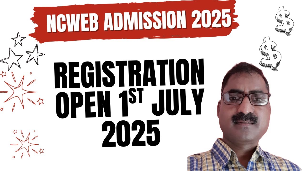DELHI UNIVERSITY NCWEB UG ADMISSION 2025 - YouTube