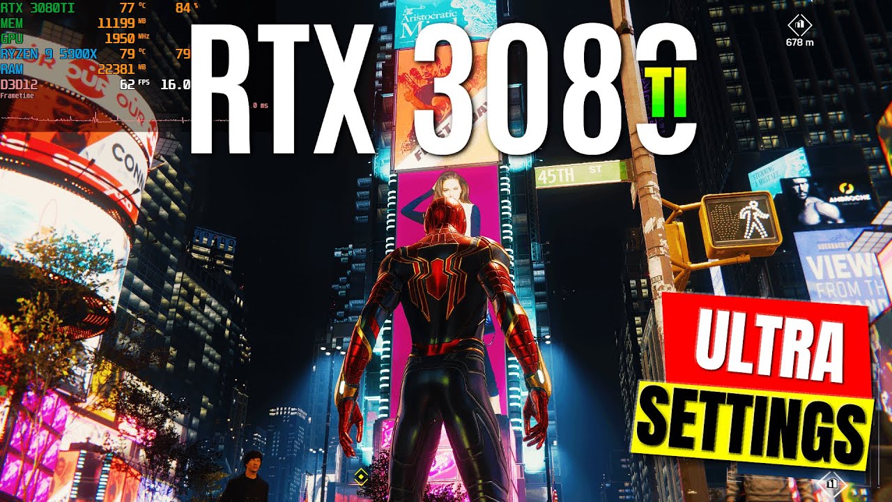 Marvel's Spider-Man Remastered 1080p | Ray Tracing | RTX 3080 Ti ...