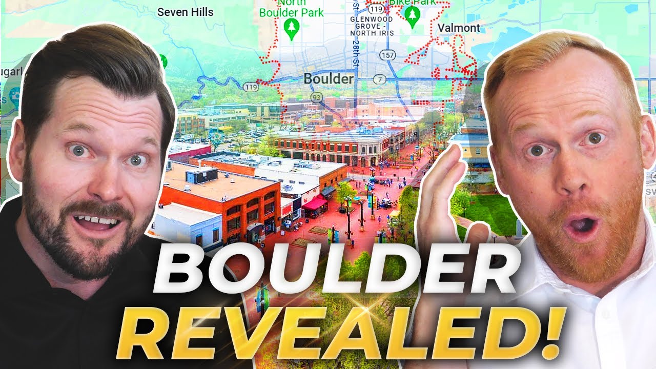 Boulder CO Map Tour: Landmarks & Hidden Gems REVEALED! | All You Need ...