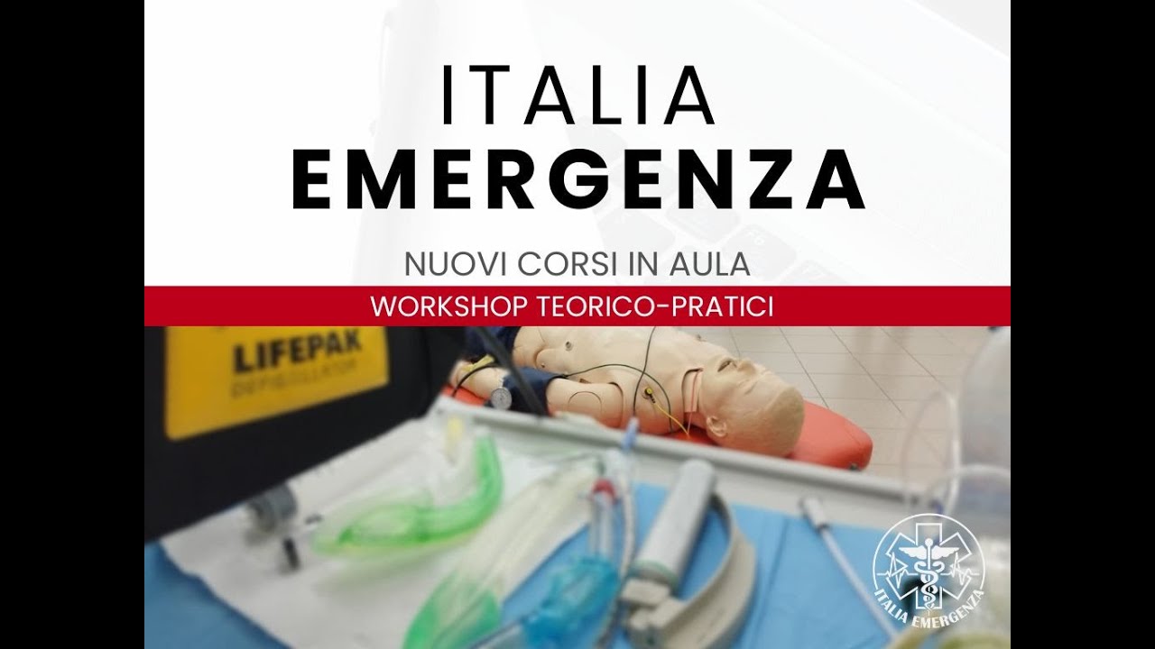 Catalogo nuovi corsi residenziali Italia Emergenza 2024 - YouTube