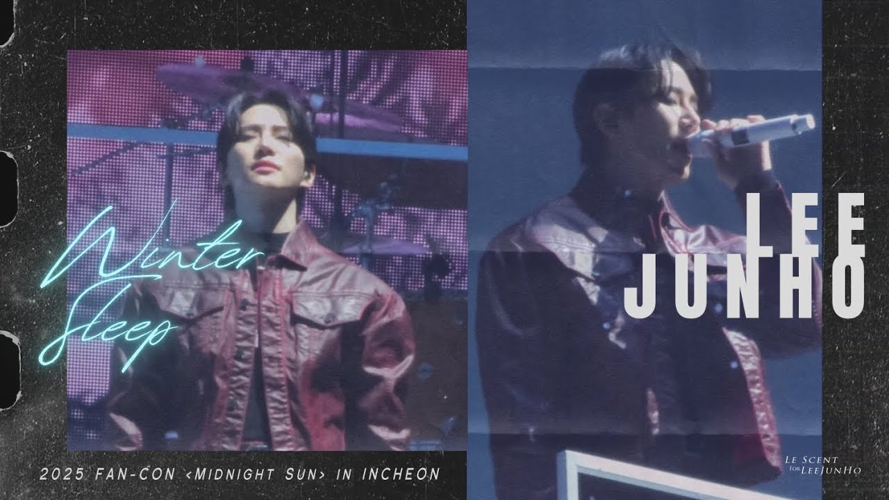 겨울잠 Winter Sleep - 2025 LEE JUNHO FAN-CON "Midnight Sun" in INCHEON Day ...