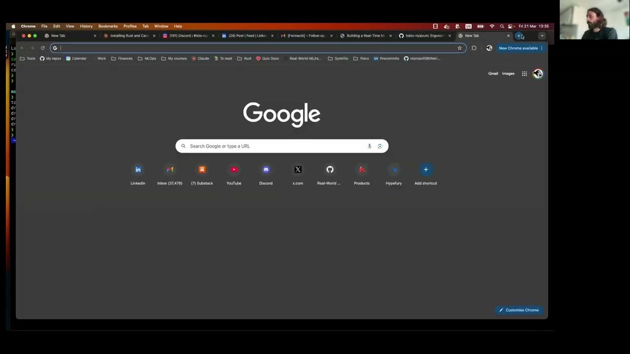 Let's build a REST API in Rust - Part 7/10 - Start Postgres DB with Docker - YouTube