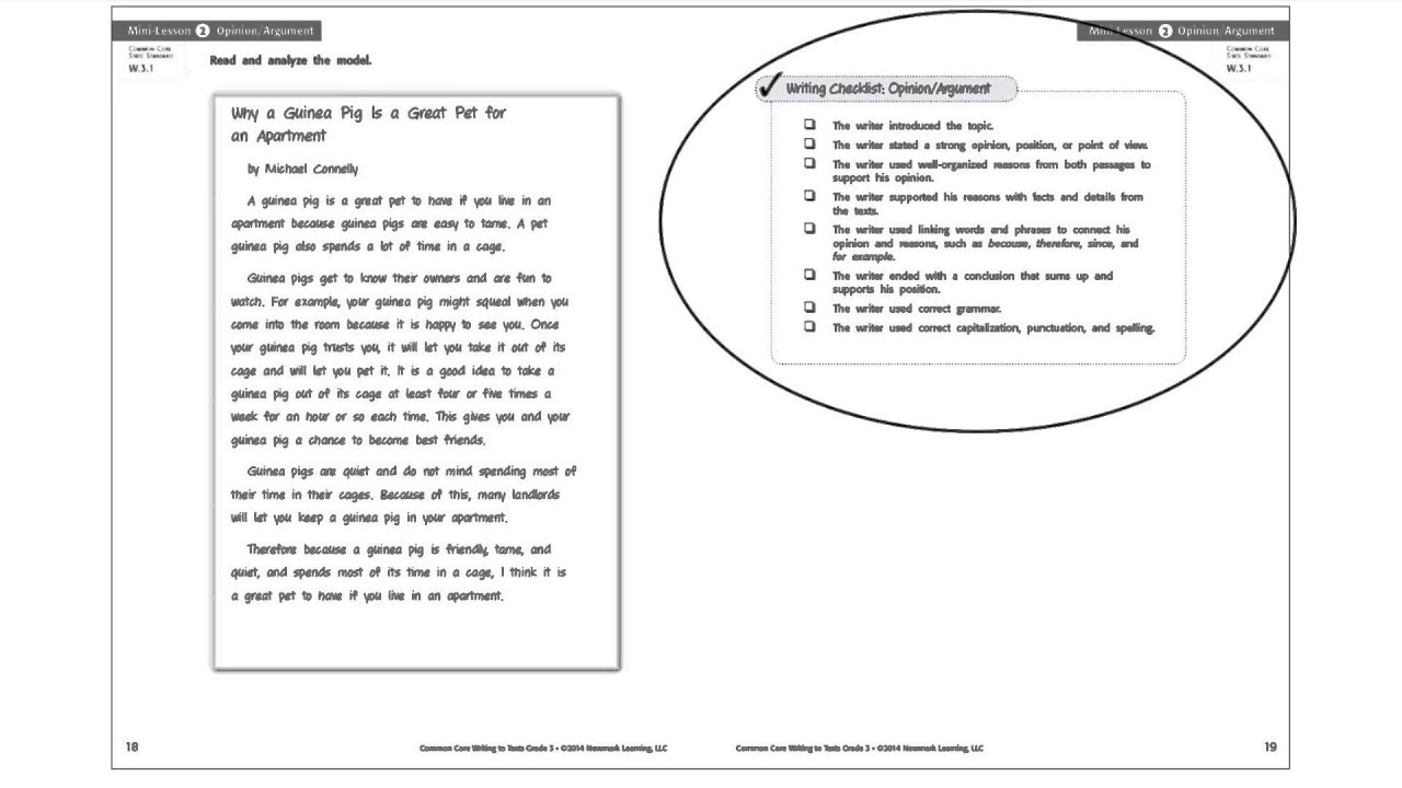 Common Core: Writing to Texts - YouTube