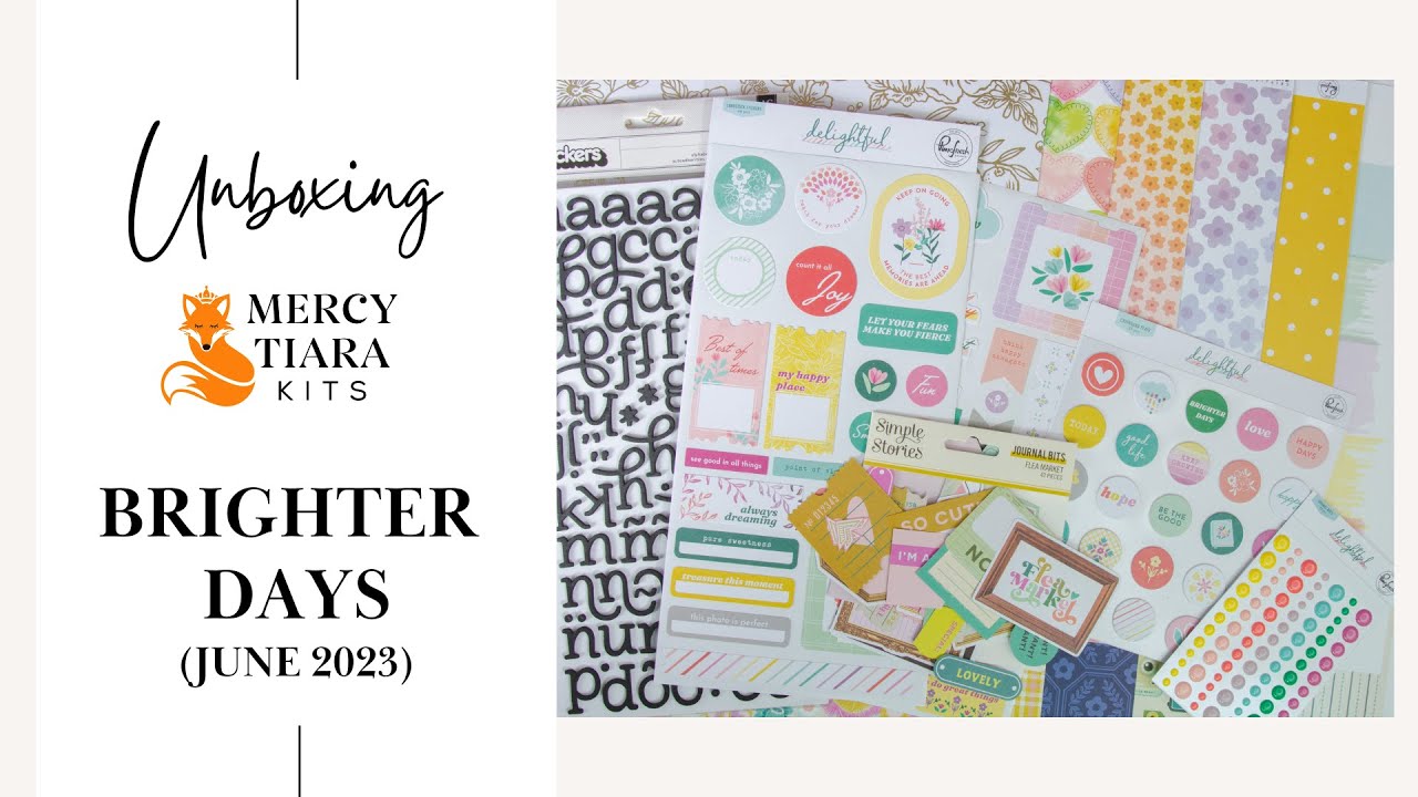 Brighter Days Kit Mercy Tiara Kits - YouTube