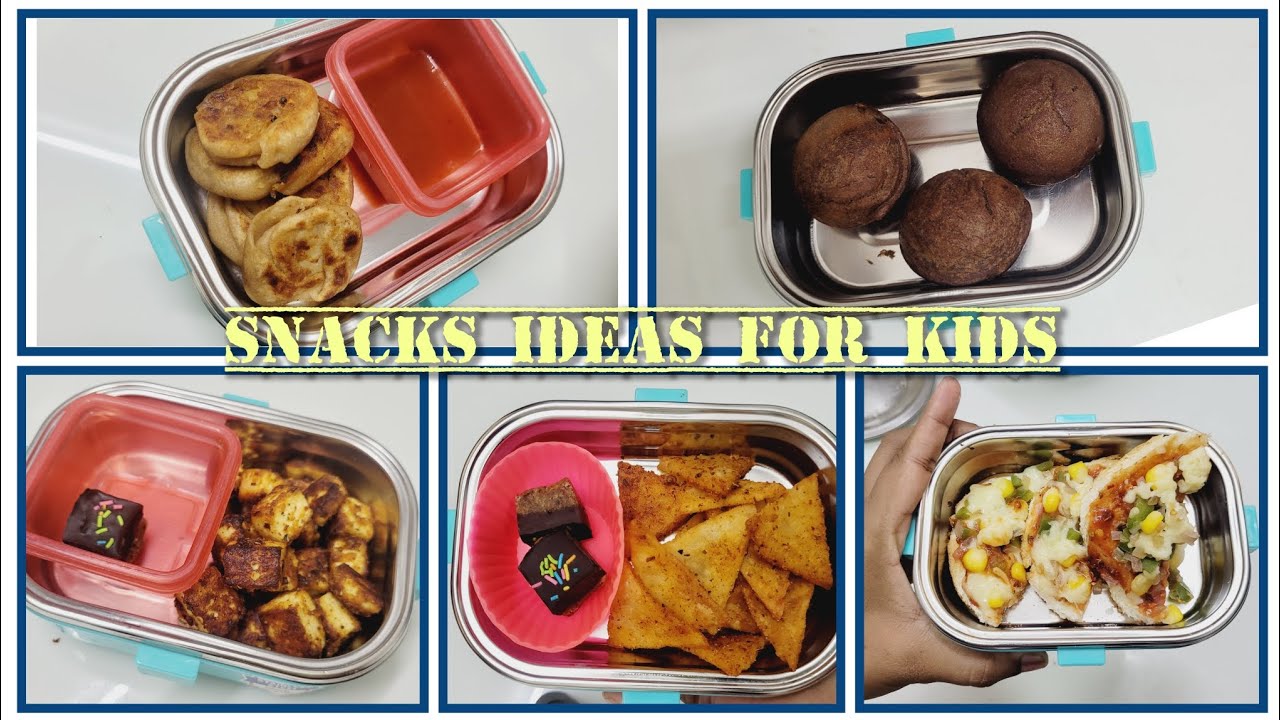 5 Healthy & Tasty Snacks Recipe for Kids|Snacks Recipe Ideas|Simple ...
