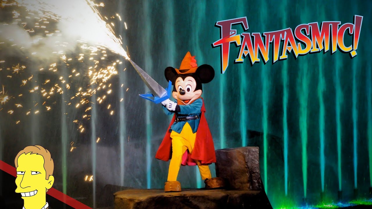 Fantasmic FULL SHOW at Disney's Hollywood Studios | Walt Disney World ...