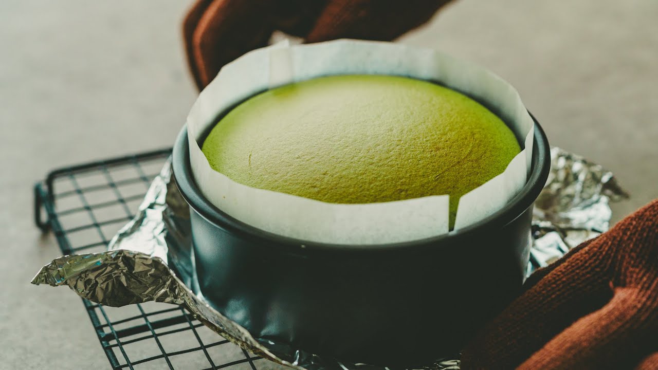 Matcha Cloud Soufflé Cheesecake | Ultra-Rich Matcha Flavor Detailed Recipe - YouTube