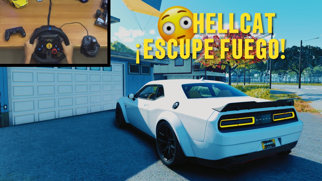 The Crew Motorfest - Hellcat | Steering Wheel Gameplay 4k | The Deiming ...