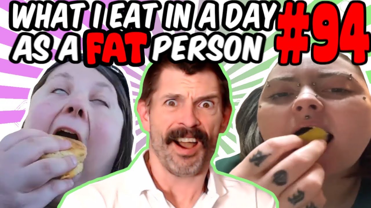 "What I Eat In A Day As A FAT Person" #94 - Fat Acceptance TikTok - YouTube