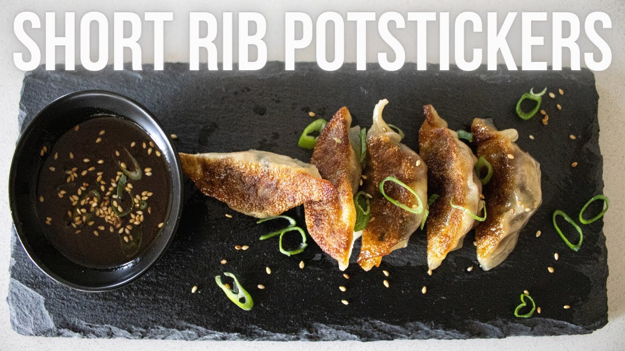How to make ADDICTIVE Short Rib Potstickers | Elevate It - YouTube