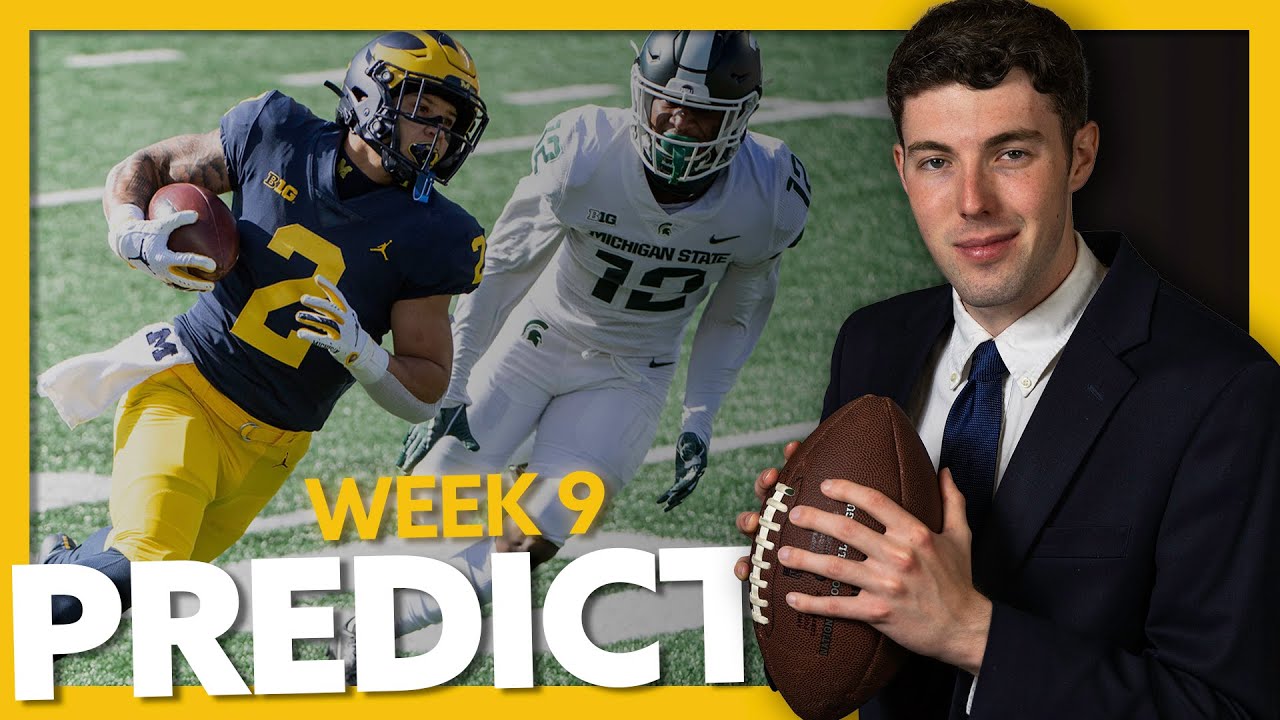 2021 Michigan vs Michigan State College Football Prediction - YouTube
