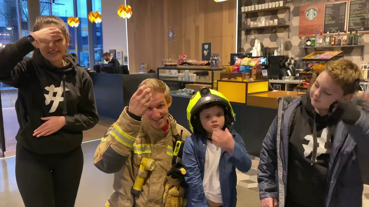 Firefighter in makaton - Isabella Signs - YouTube