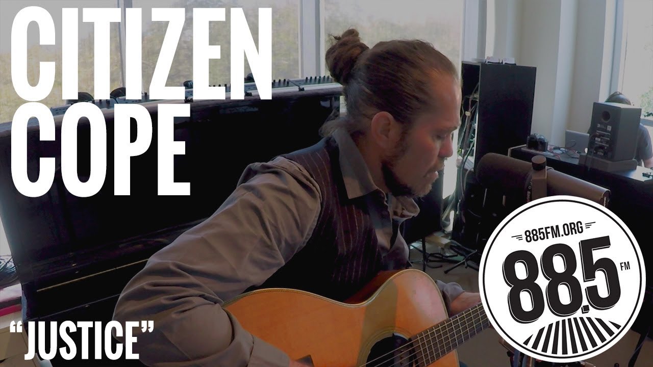 Citizen Cope || Live @ 885FM || "Justice" - YouTube