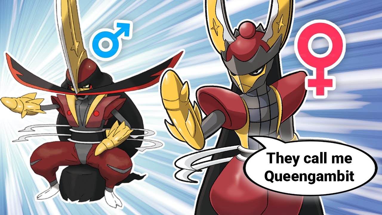 Drawing New Gender Designs for Pokemon pt2 - YouTube