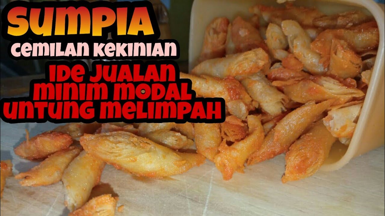 Cemilan kekinian | sumpia | ide jualan - YouTube