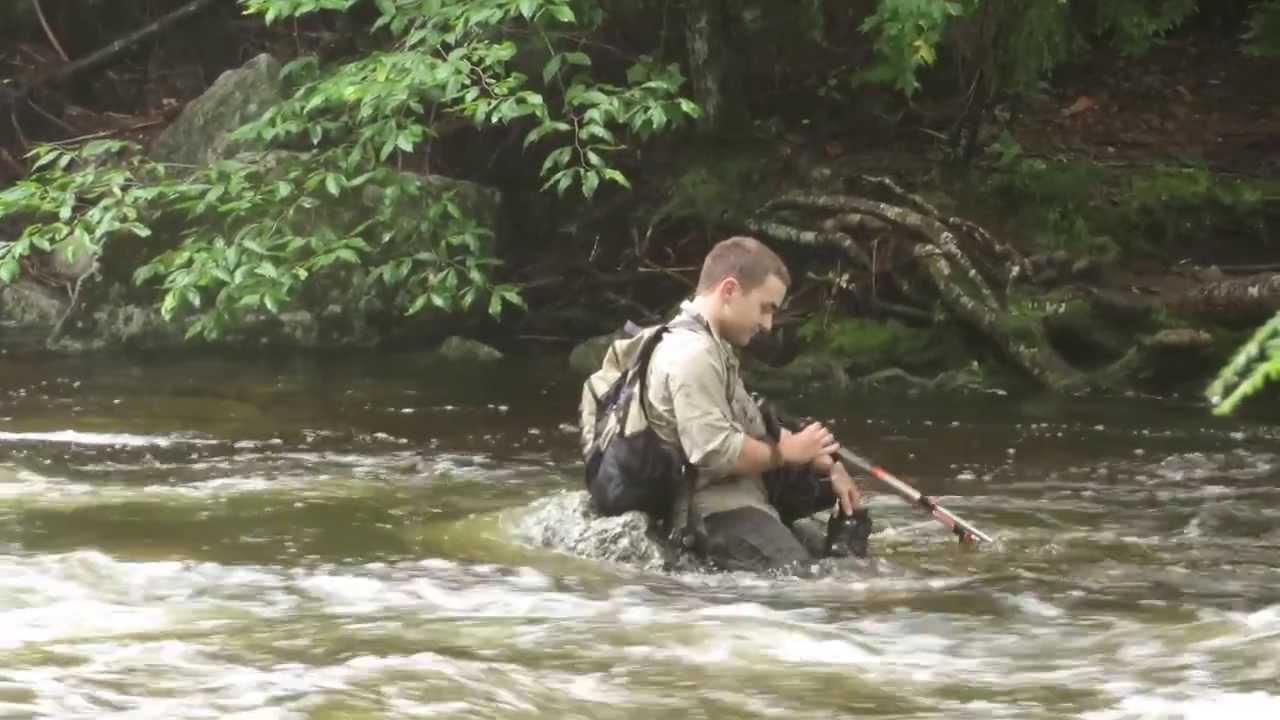 Crossing Indian Pass Brook - 1 - YouTube