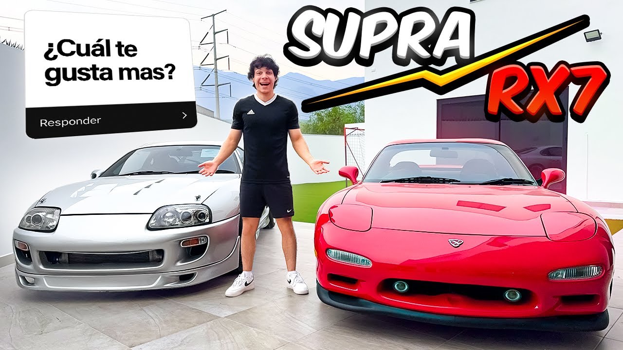 SUPRA MK4 VS MAZDA RX7!! CUÁL ES MEJOR? BATALLA DE LEYENDAS - Yair17 ...