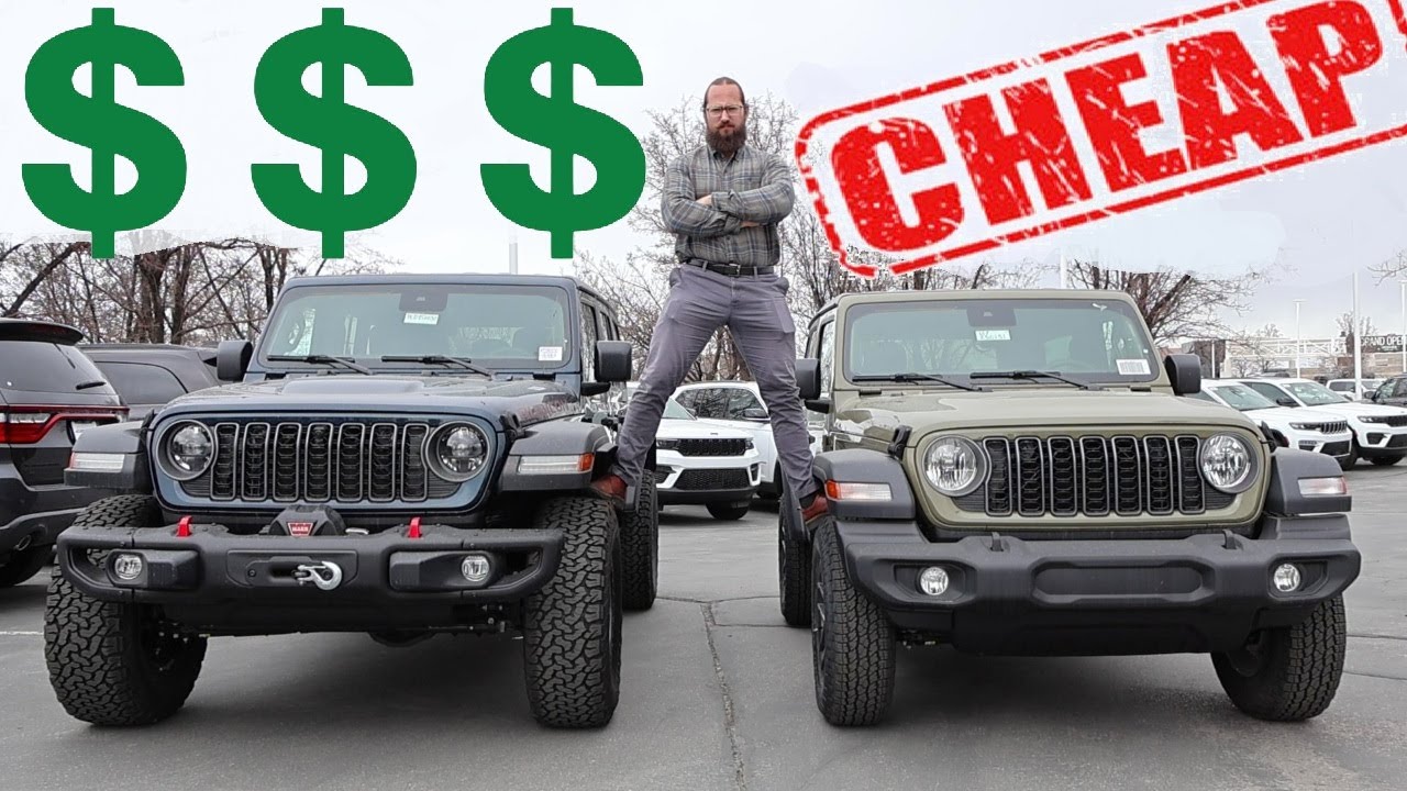 Is The Rubicon Really $30,000 More Jeep? (2025 Cheap Jeep Wrangler vs ...
