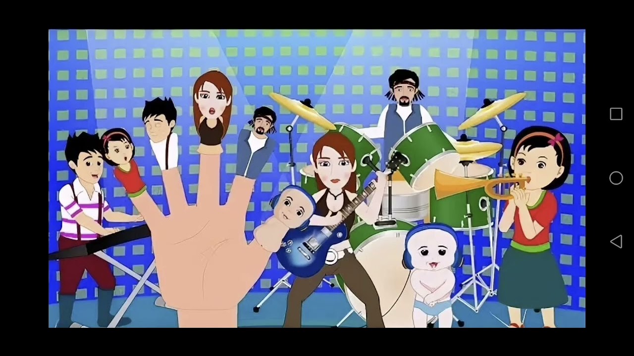 Finger Family Rock Finger Family HD Finger Family Rhyme daddy finger ...