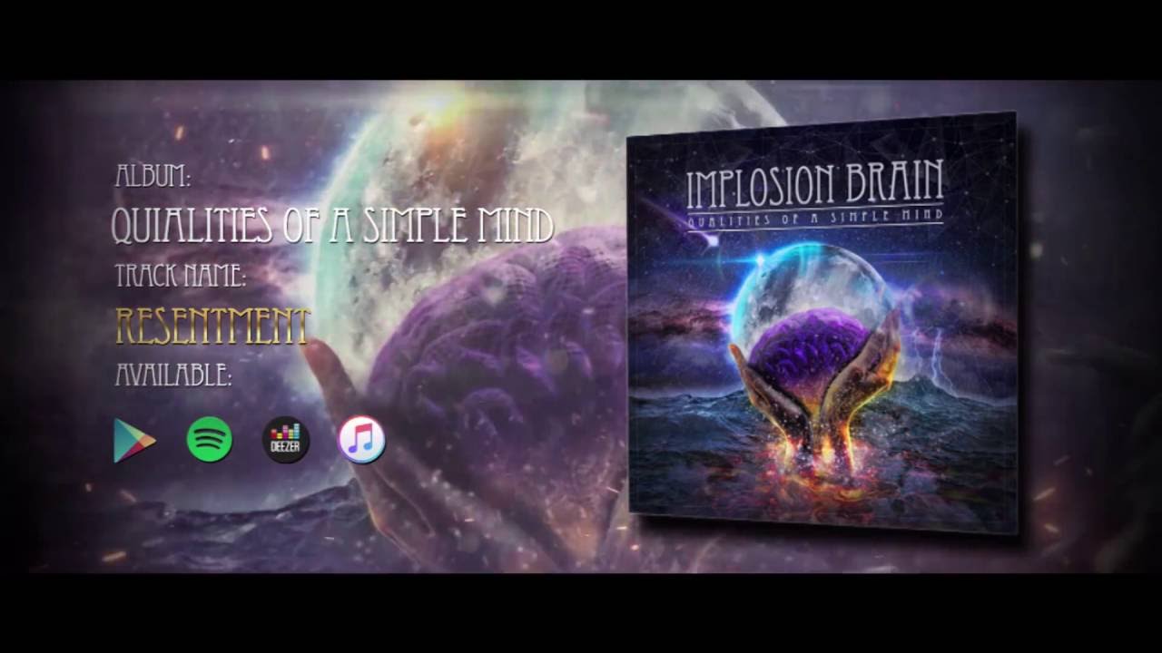 IMPLOSION BRAIN - QUALITIES OF A SIMPLE MIND - [METALCORE] [MELODIC] [DJENTBAND] 2016 - YouTube