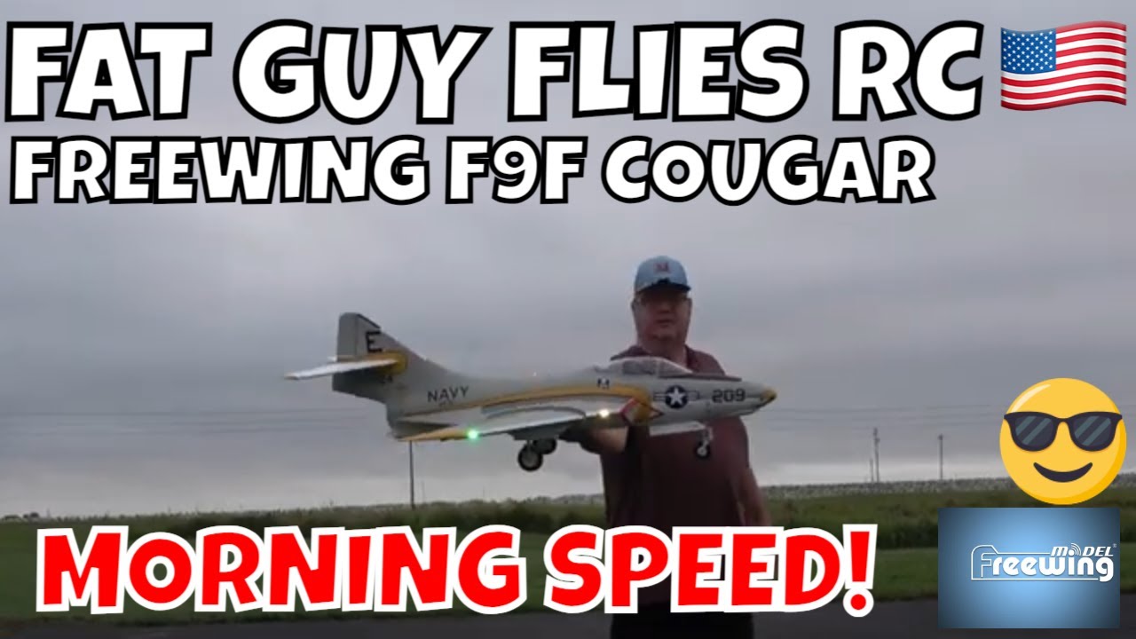FREEWING F9F COUGAR MORNING SPEED by FGFRC #rc #freewing #aviation ...