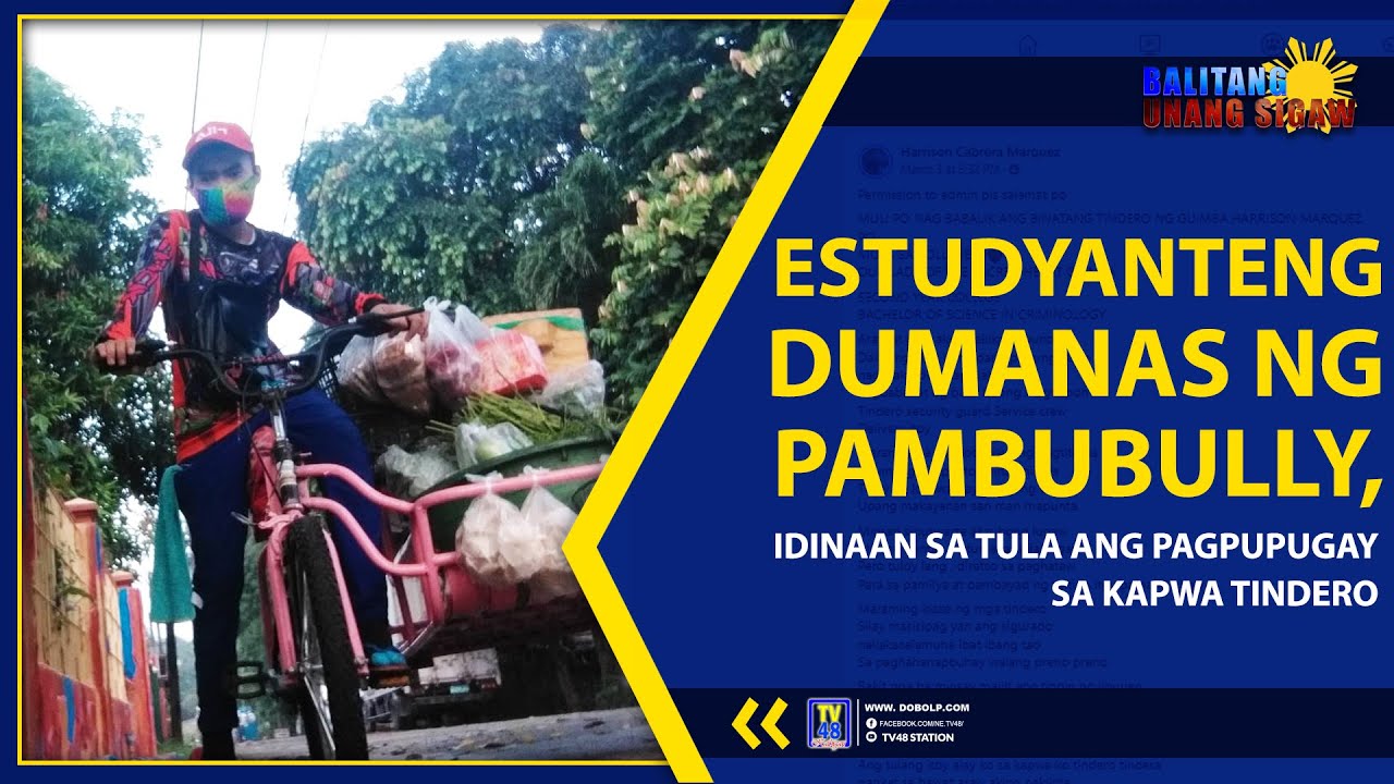 ESTUDYANTENG DUMANAS NG PAMBUBULLY, IDINAAN SA TULA ANG PAGPUPUGAY SA ...