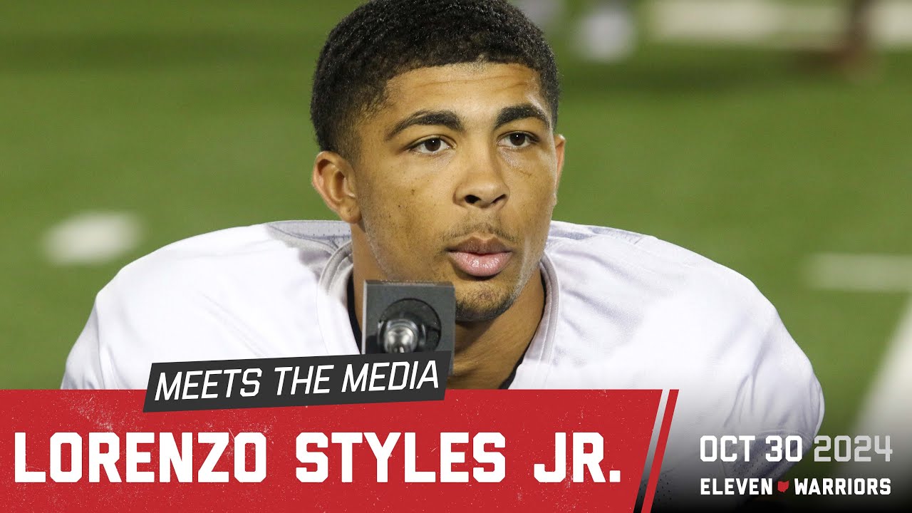 Lorenzo Styles Jr. talks about getting extended playing time against ...