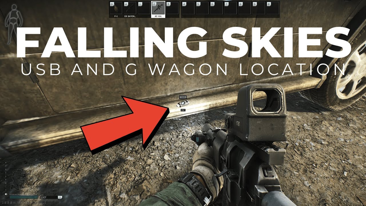 Falling Skies - USB and G Wagon Location - Shoreline #escapefromtarkov ...